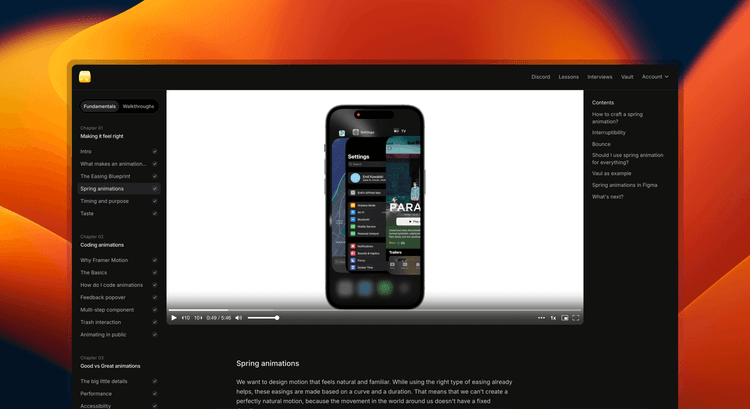 How I built my course platform